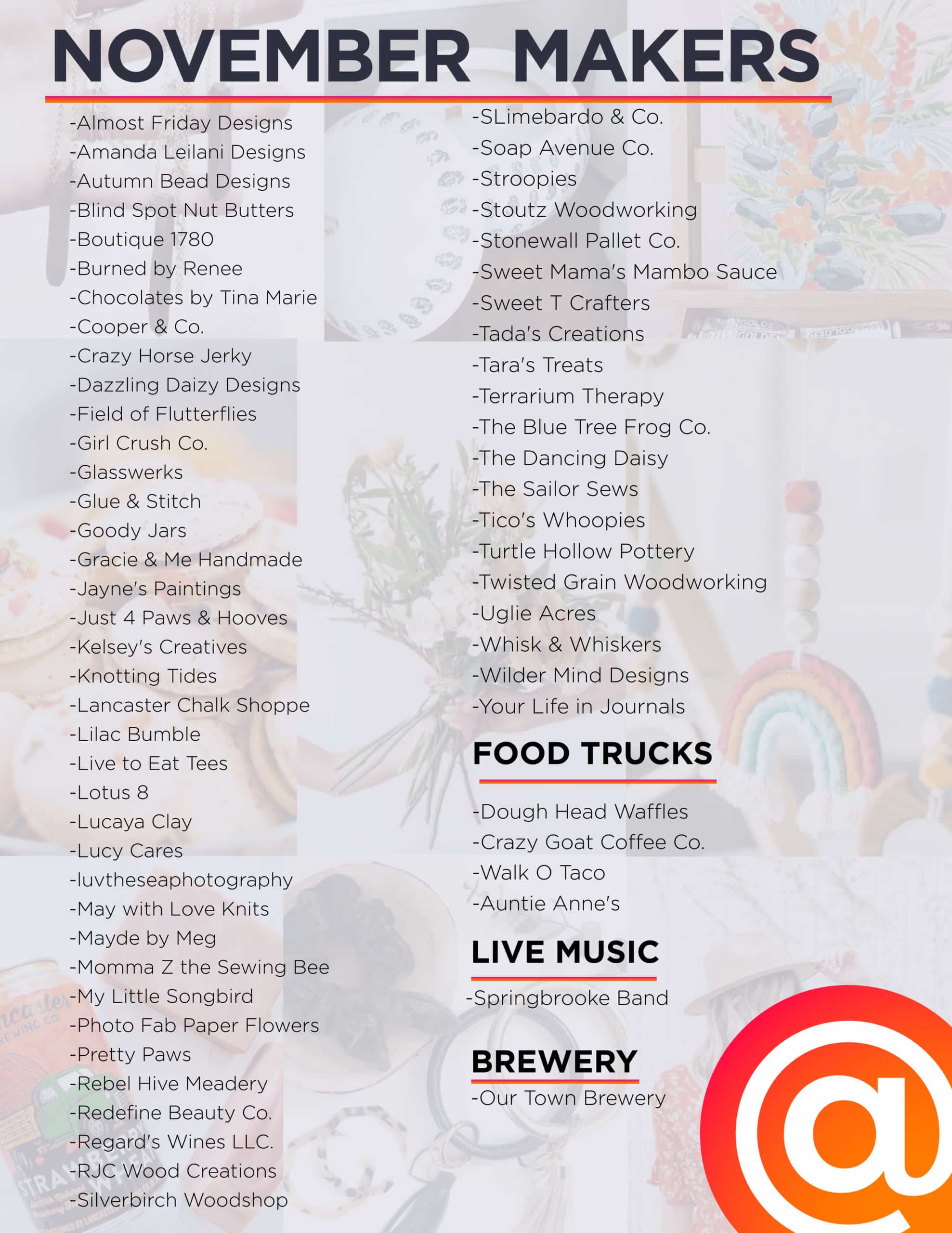 Local Makers Market – November • The Shops @Rockvale